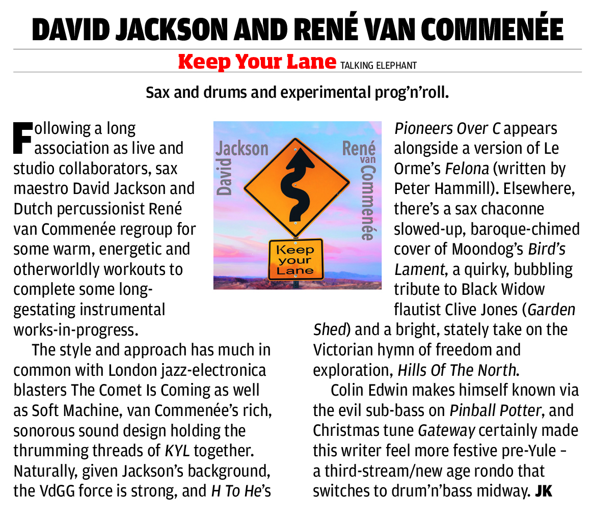 Keep your Lane | David Jackson